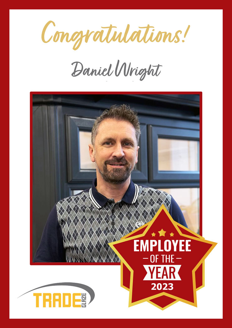 Meet our 2023 Employee of the Year: Daniel Wright - Tradeglaze